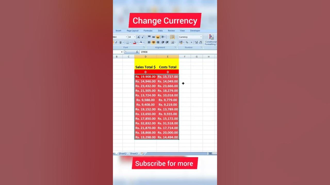 Shorts Change Currency In Excel Tips And Tricks excel YouTube shorts-change-currency-in-excel-tips-and-tricks-excel-youtube