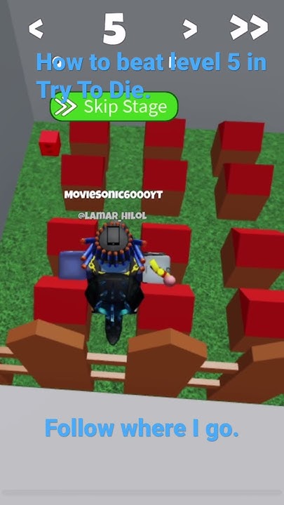 How to beat level 5 in Try to Die - YouTube