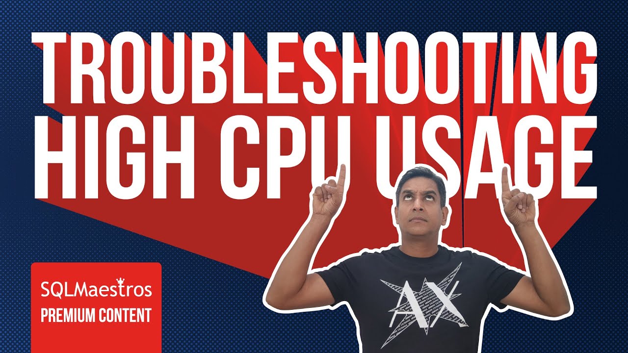 Troubleshooting High Cpu Usage In Sql Server Youtube 2003