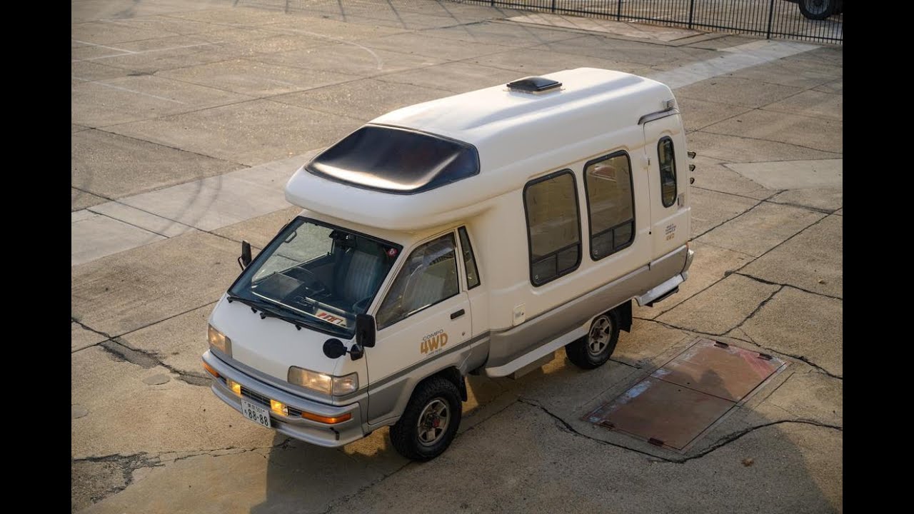 1993 JDM Toyota Liteace Compo Camper - Exterior - YouTube