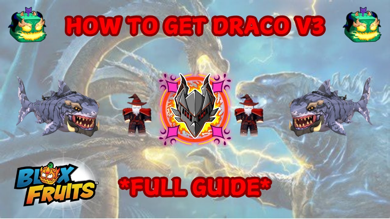 HOW TO GET DRACO V3! | FULL GUIDE | Blox Fruits - YouTube