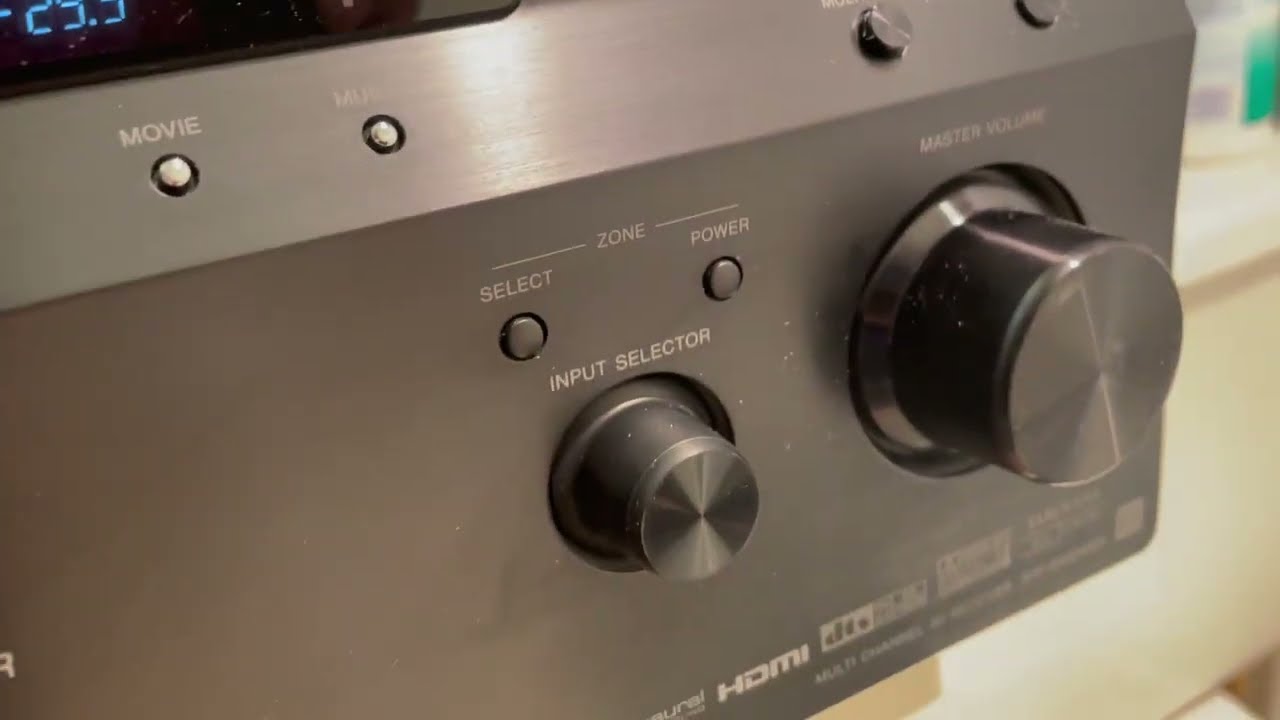 Sony STR-DA4400ES 7.1 Channel Home Theater Receiver - Powerhouse! - YouTube