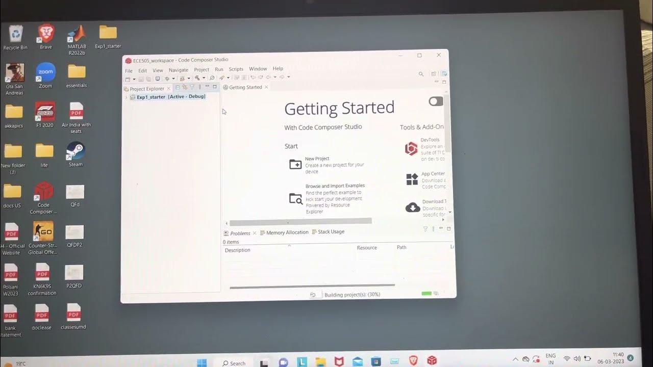EXP1 ece505 - YouTube