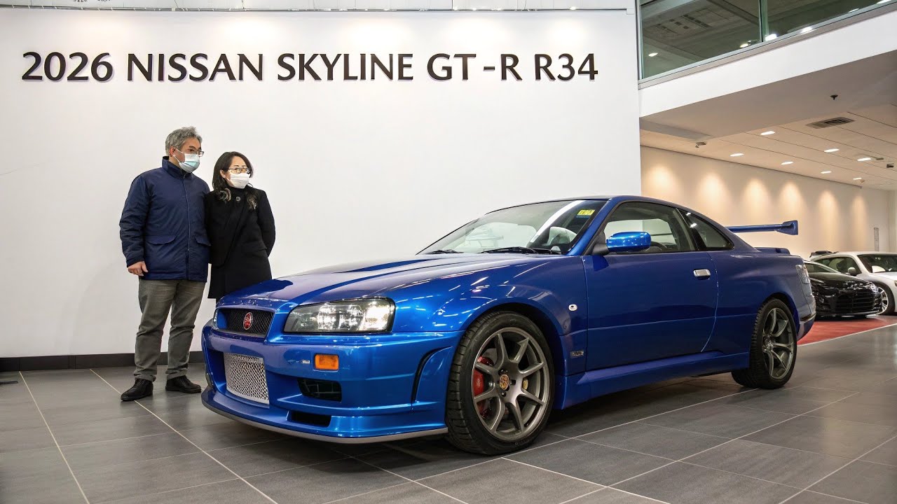 New 2026 Nissan Skyline GT-R R34 finally Launched.!!! - YouTube