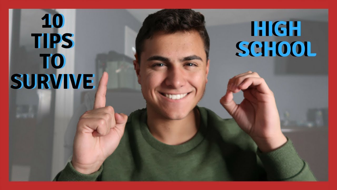 TIPS TO SURVIVE HIGH SCHOOL! - YouTube