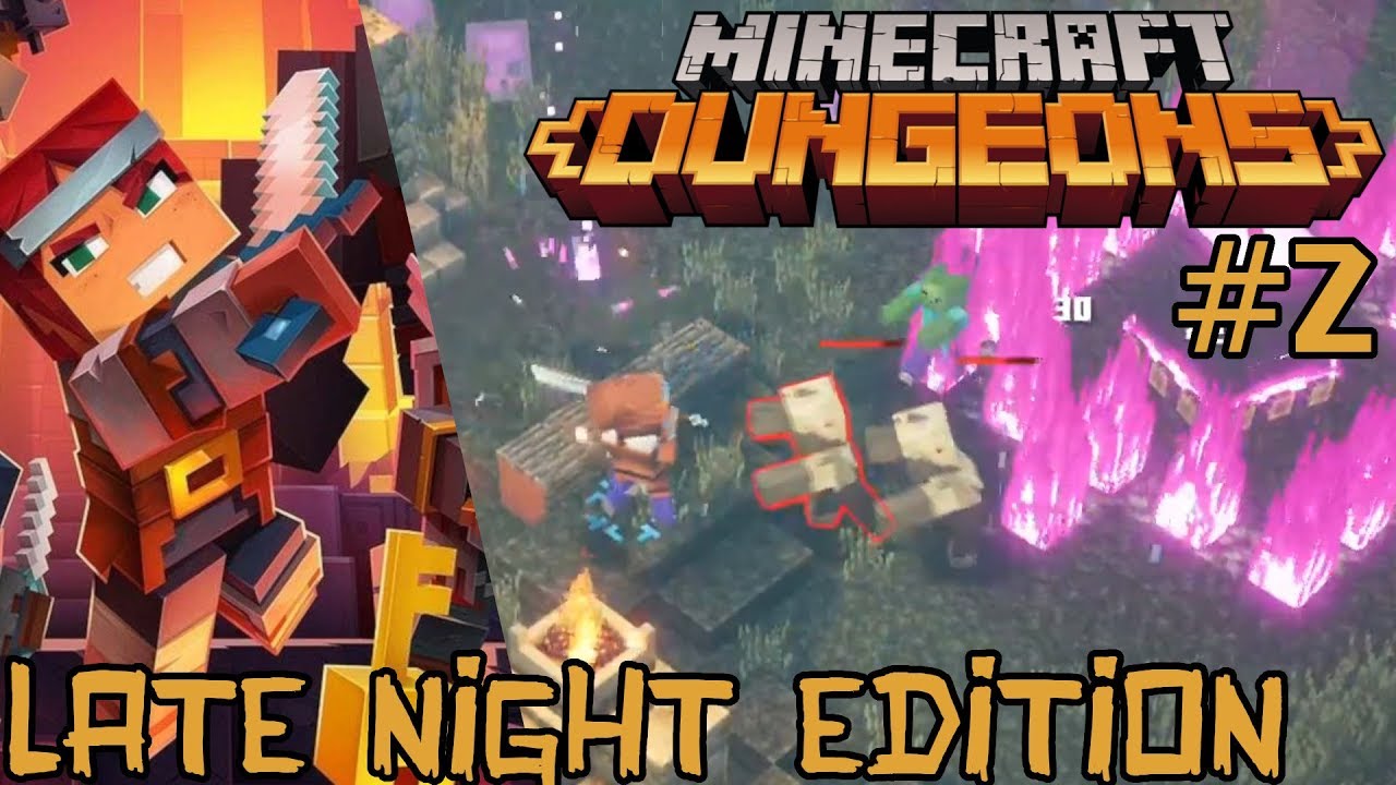 Late Night Edition - Minecraft Dungeons #2 (PS4, 2020) - YouTube