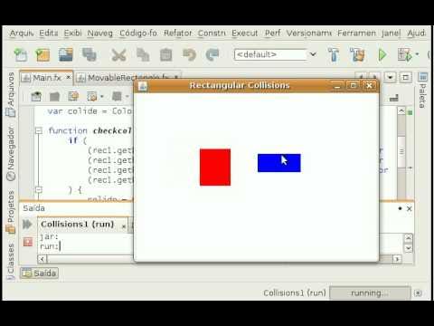 JavaFX Rectangular Collision Detection - YouTube