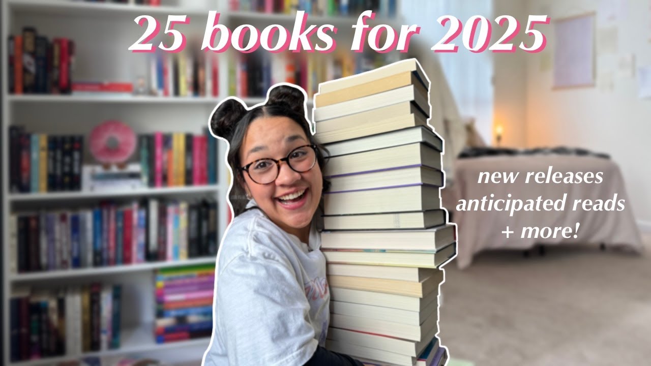 25 books I want to read in 2025📚 *new releases, highly anticipated ...