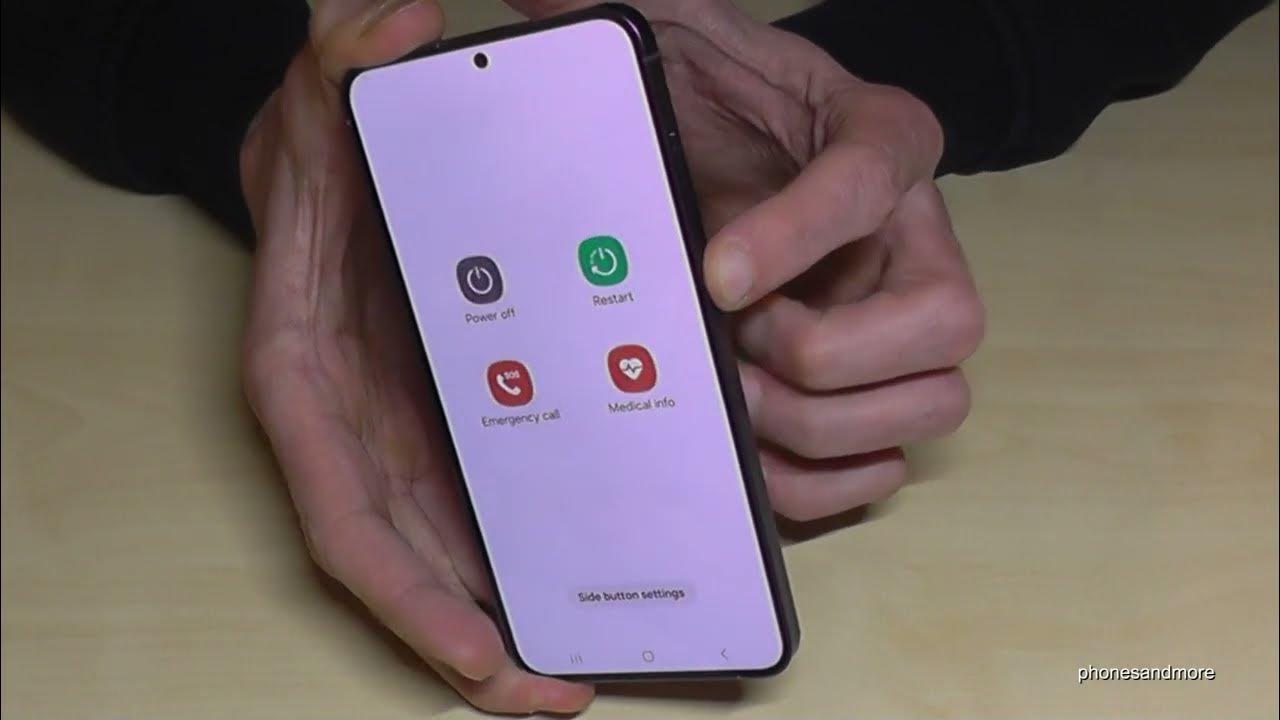 Samsung Galaxy S24 Plus: How to turn off the phone? And how to set up the Power Button? - YouTube
