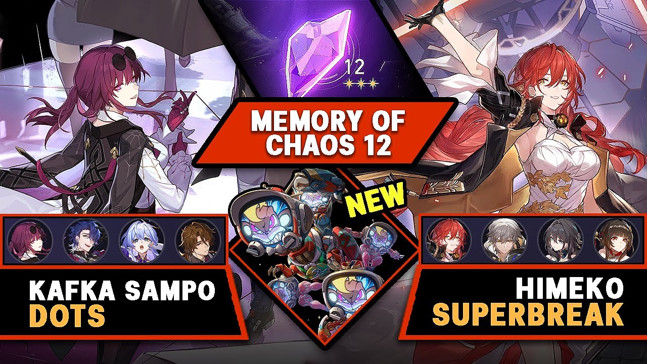 Kafka Dots & Himeko Superbreak | No Limited Eidolons | Honkai: Star ...