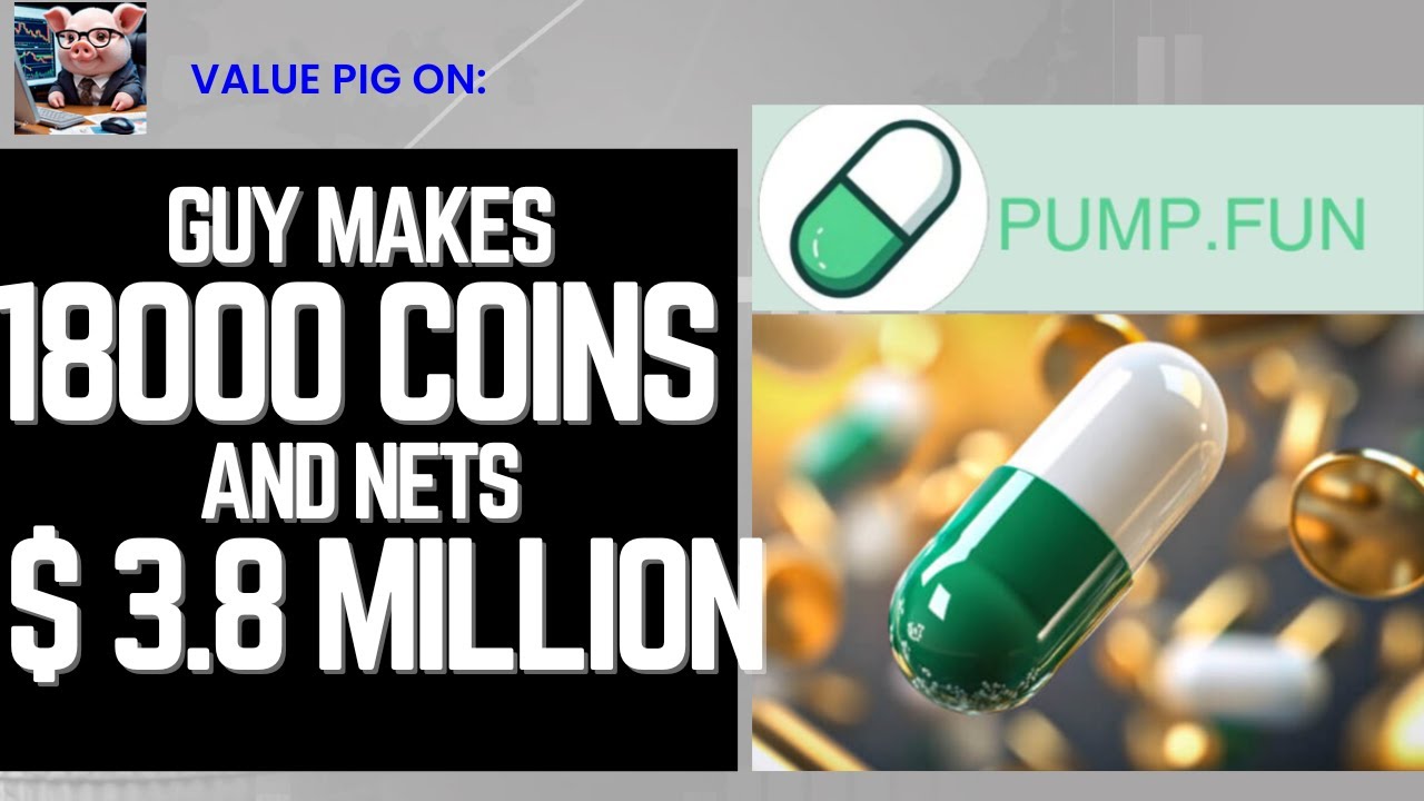Pump Fun token creator makes $3.8 million making 18,000 coins - YouTube