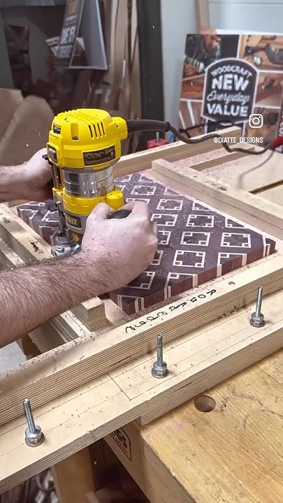 How to Use Router Jigs || Routers for Beginners #router #woodwork # ...