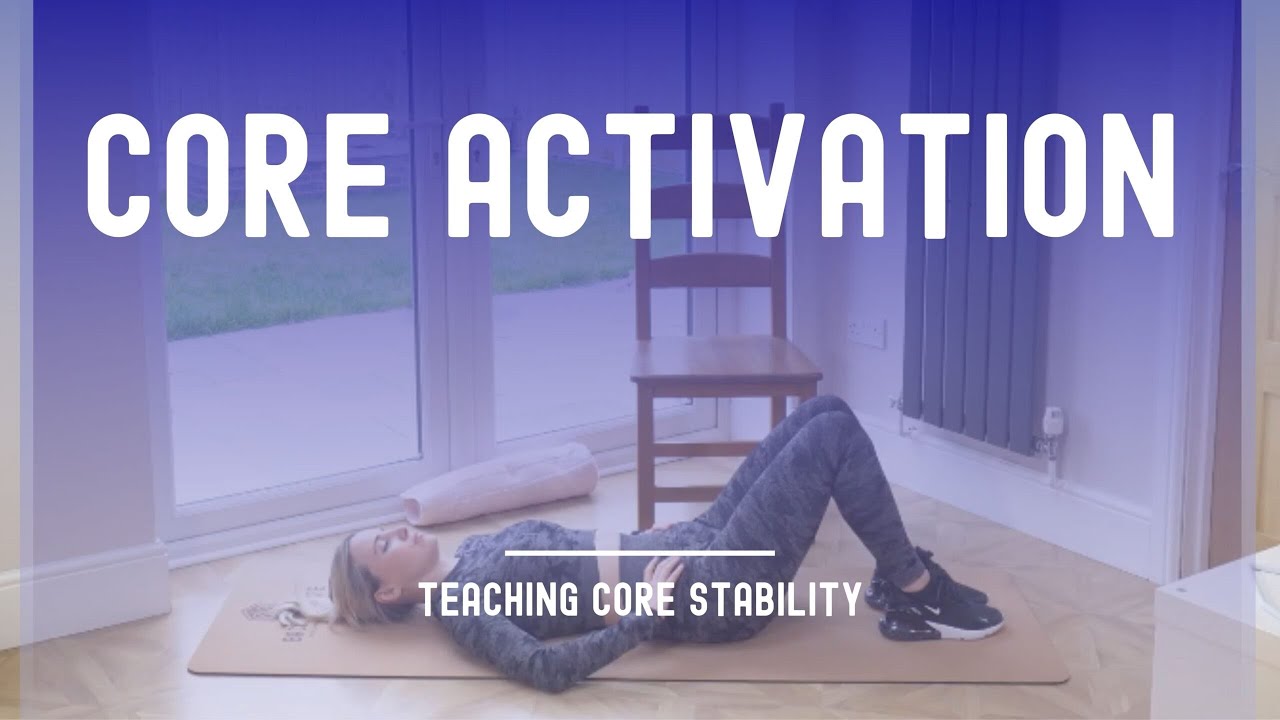 Core Engagement Exercise - How To Correctly Engage Your Core Muscles To ...