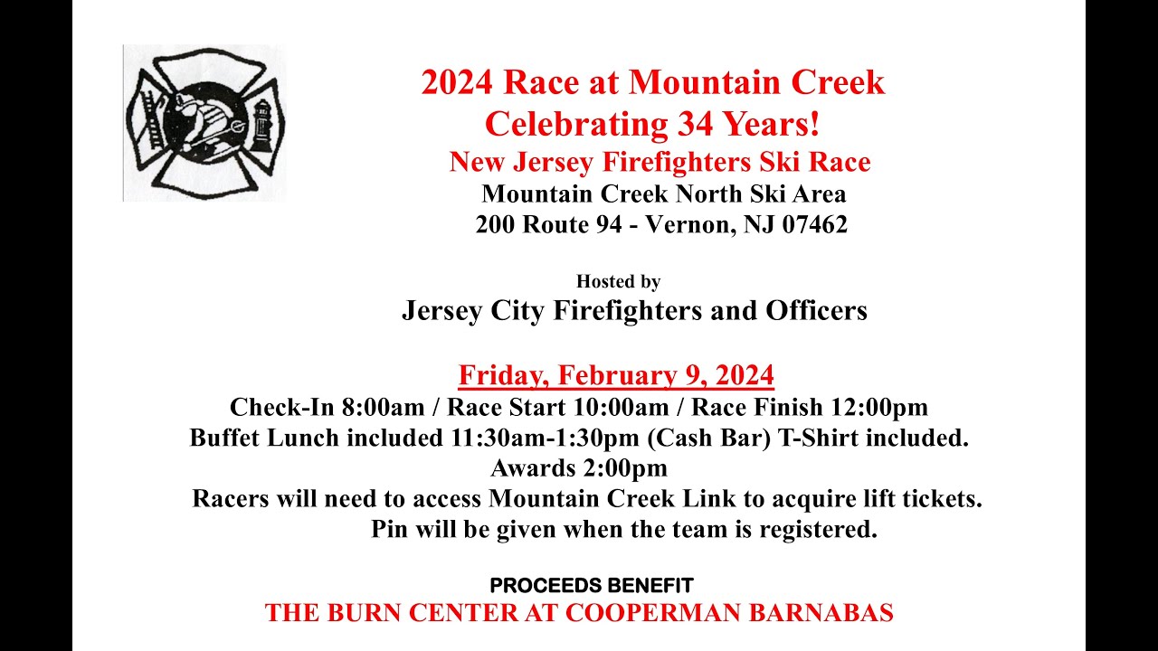2024 NJ Firefighters Ski Races 2-9-24 - YouTube