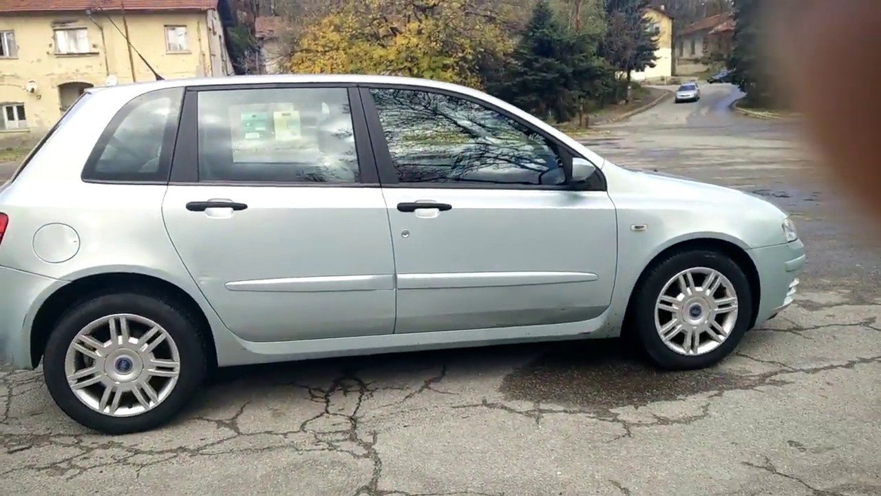 Fiat Stilo 1.6 16V 2004 driving 1 - YouTube