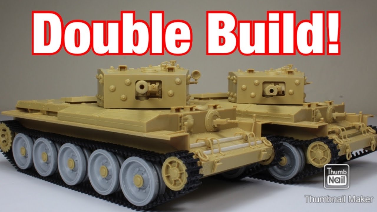 2 TANKS ARE BETTER THAN 1! Airfix 1/35 Cromwell Mk. IV & Mk. VI Double ...