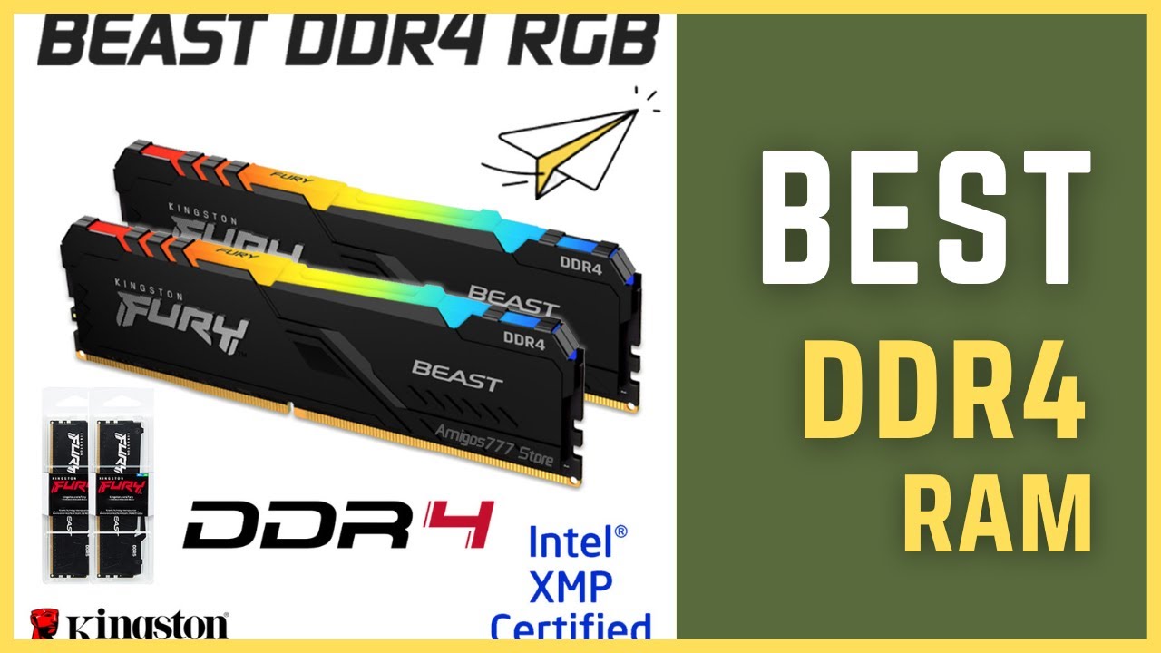 Best DDR4 Ram | Kingston Fury Beast RGB Ram DDR4 Ram Review - YouTube