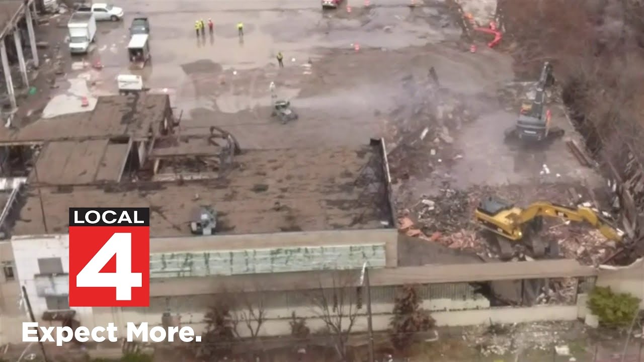 City working to demolish dangerous buildings across Metro Detroit - YouTube