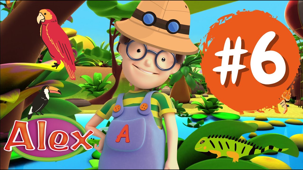 Aprende la selva con Alex. Alex y sus amigos. El tigre.🐯 - YouTube