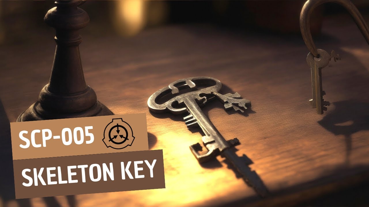 SCP-005: The Sinister Key That Can Open Any Lock?! - YouTube