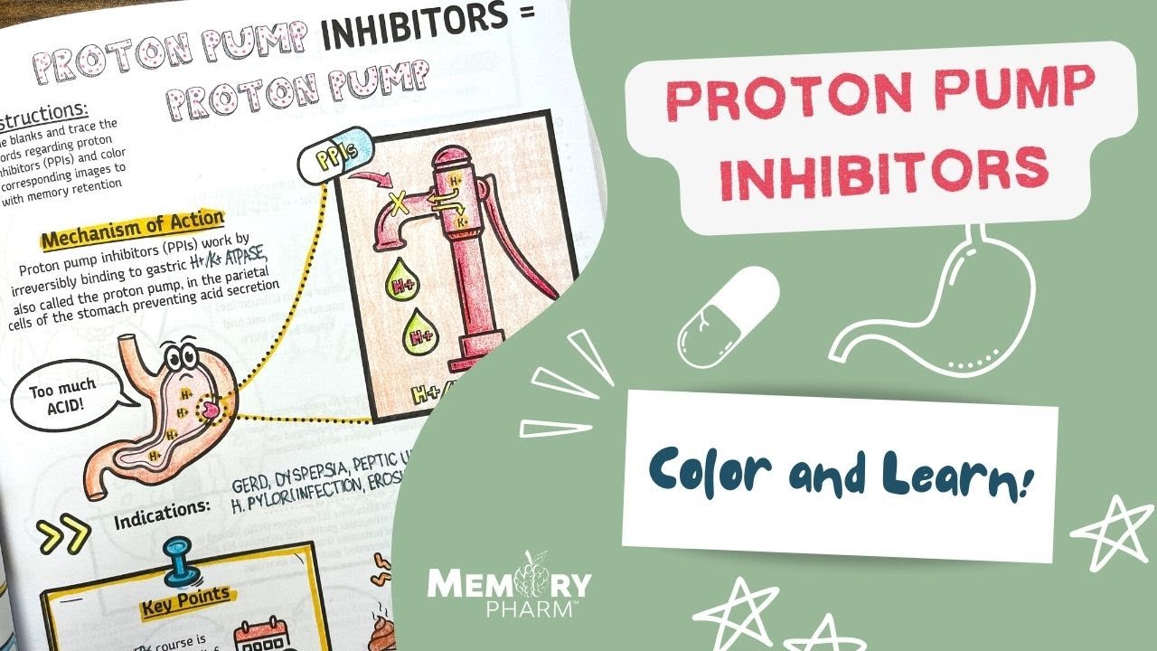 Proton Pump Inhibitors Made Easy (Mnemonics, Mechanism of Action, Side ...