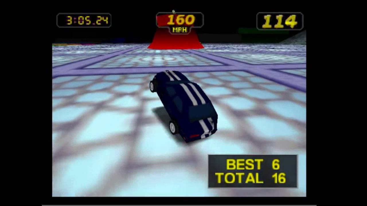 Rush 2: Extreme Racing USA Stunt Track Highscore 1st Attempt - YouTube