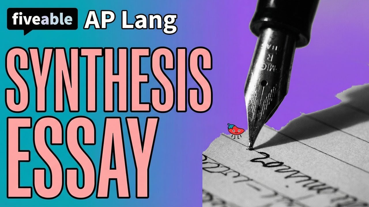 AP English Language CRAM – Synthesis & Rhetorical | Fiveable Cram Archive