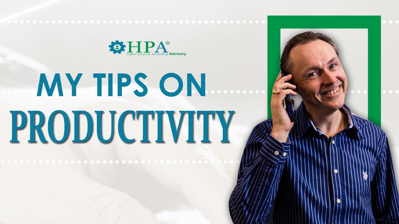 My personal tips on how to increase productivity - YouTube