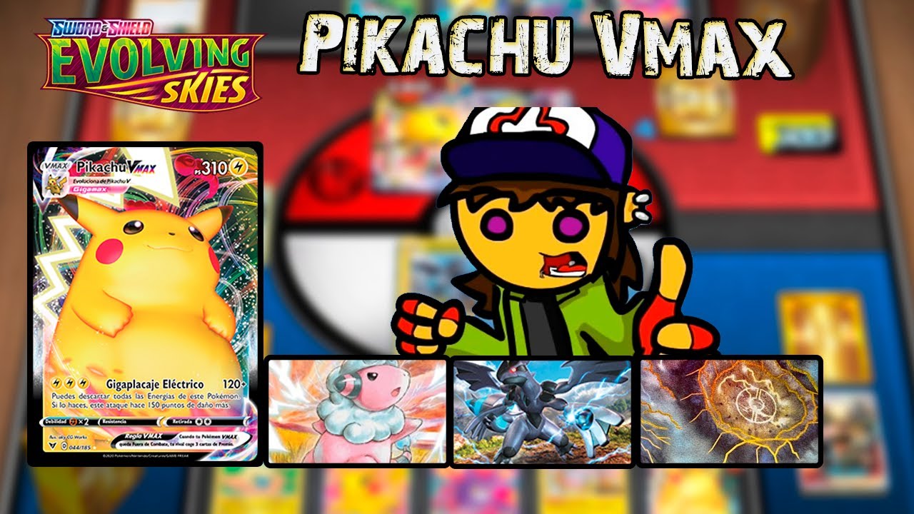 Deck Pikachu Vmax / Esta Rata con Bateria tiene Power - YouTube