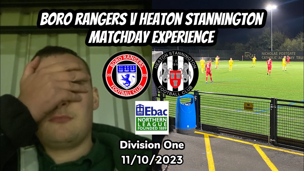 I utterly JINXED it - Boro Rangers v Heaton Stannington 11/10/23 - YouTube