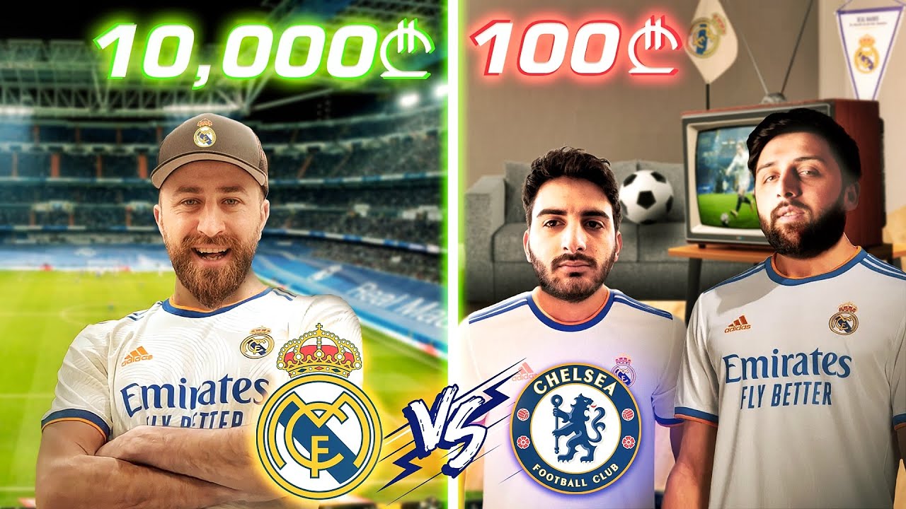 100₾ vs 10000₾ ქომაგობა - ჩელენჯი მადრიდში w/@Octopusi - YouTube
