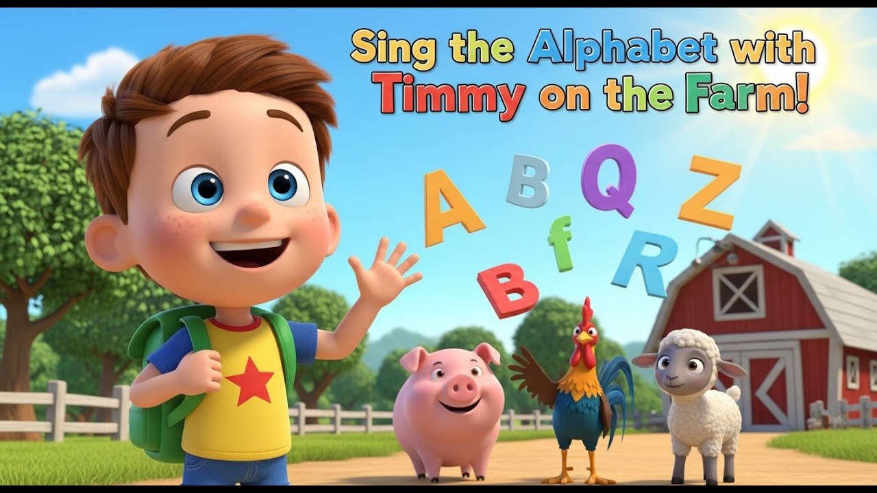 ABC FARM ADVENTURE! Learn Alphabet with Timmy - YouTube
