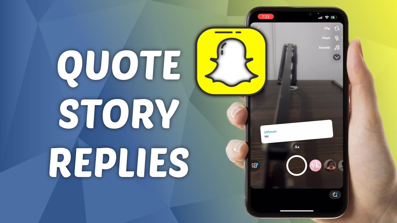 How to Quote Story Reply on Snapchat! (2025) - YouTube
