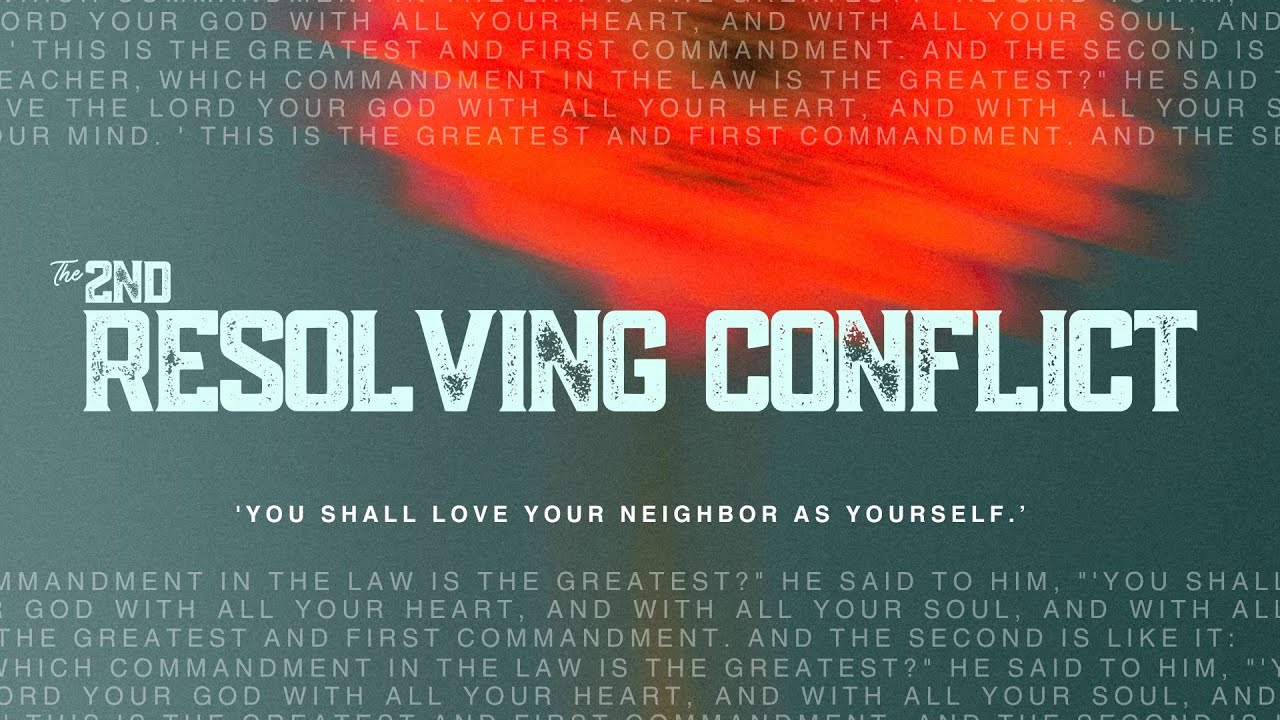 The 2nd Series: Resolving Conflict | Pastor Beth McCauley - YouTube