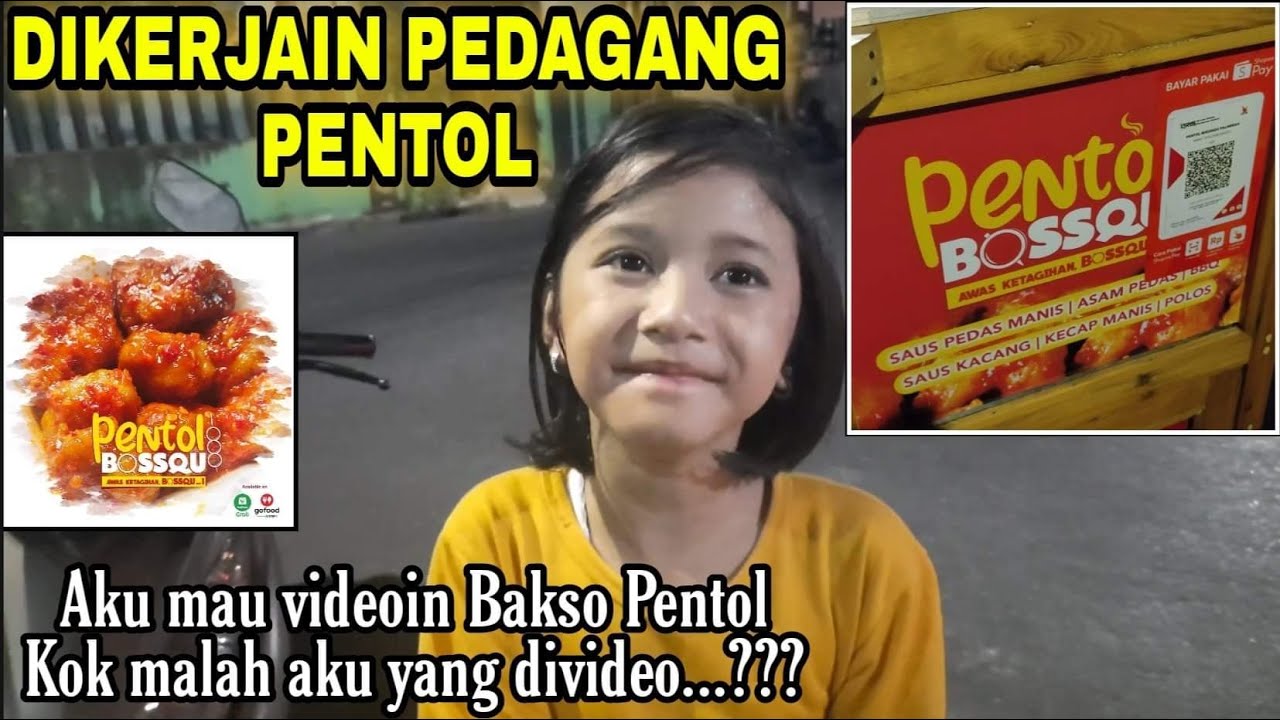 Review Bakso Pentol Bossqu yang laris manis - YouTube