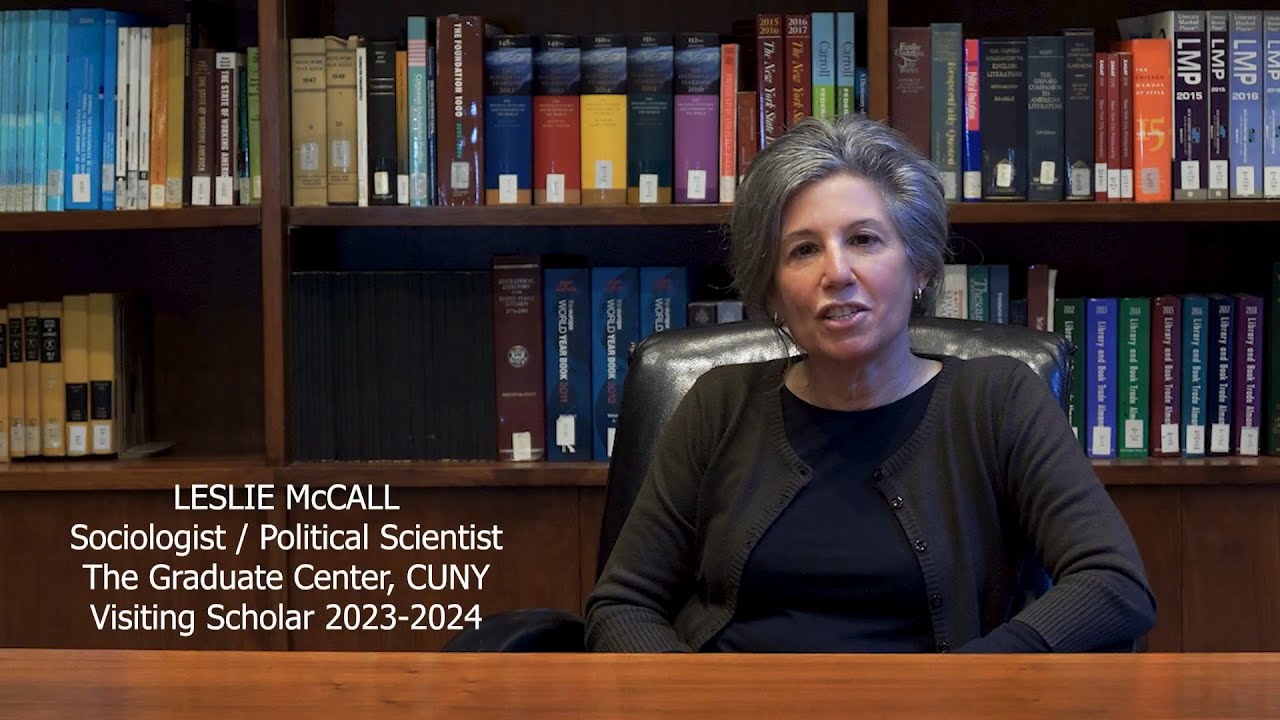 Leslie McCall, Visiting Scholar, 2023-2024 - YouTube