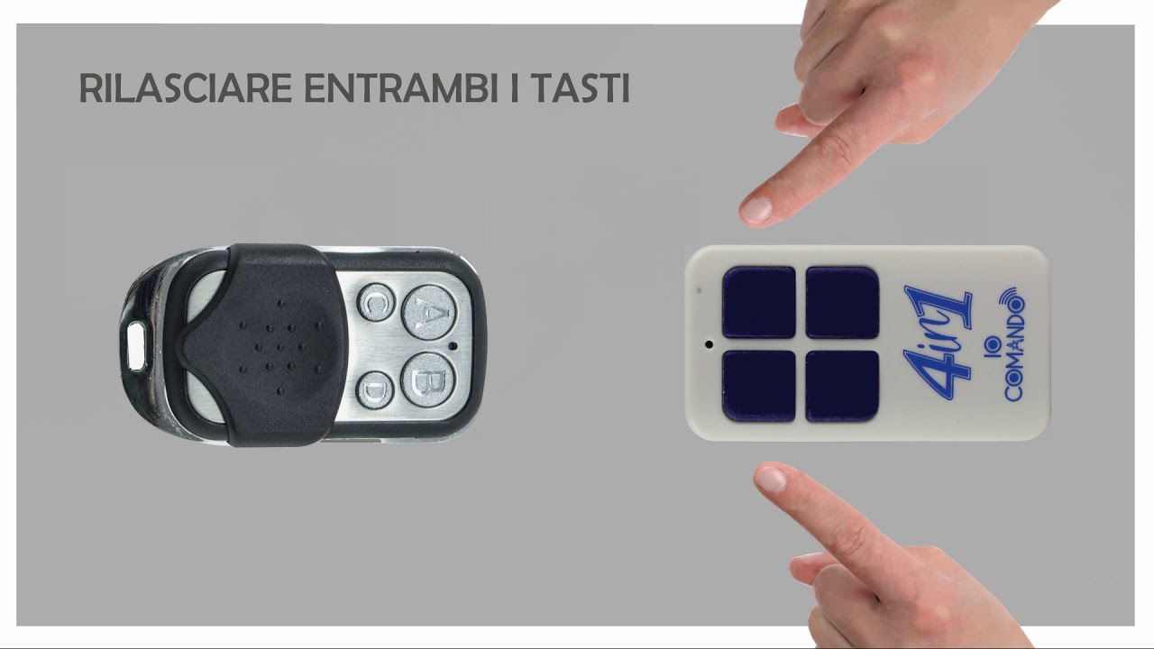 PROCEDURA STANDARD PER TELECOMANDO UNIVERSALE - YouTube