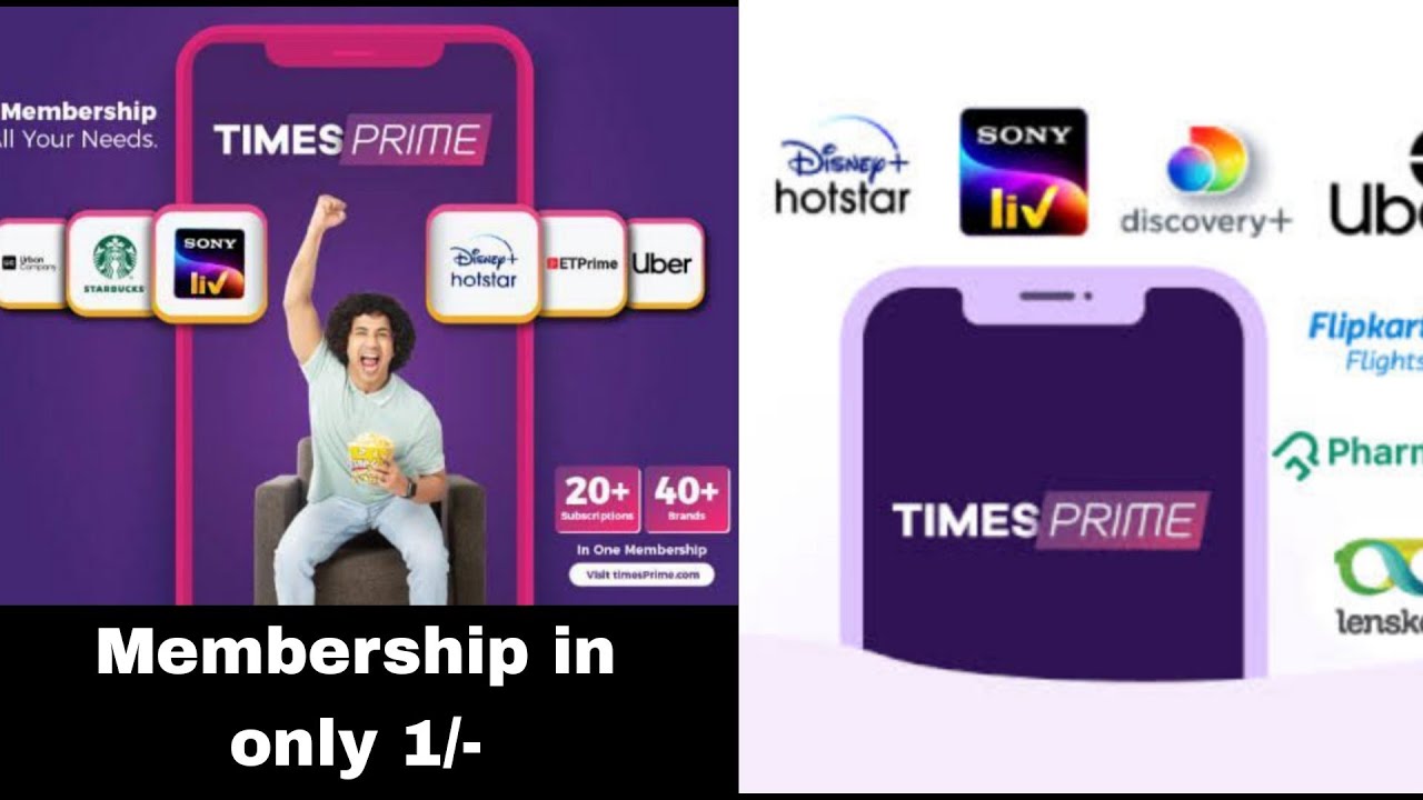 Times Prime Membership in Only ₹1 🥳, Free Times Prime Membership, Free ...