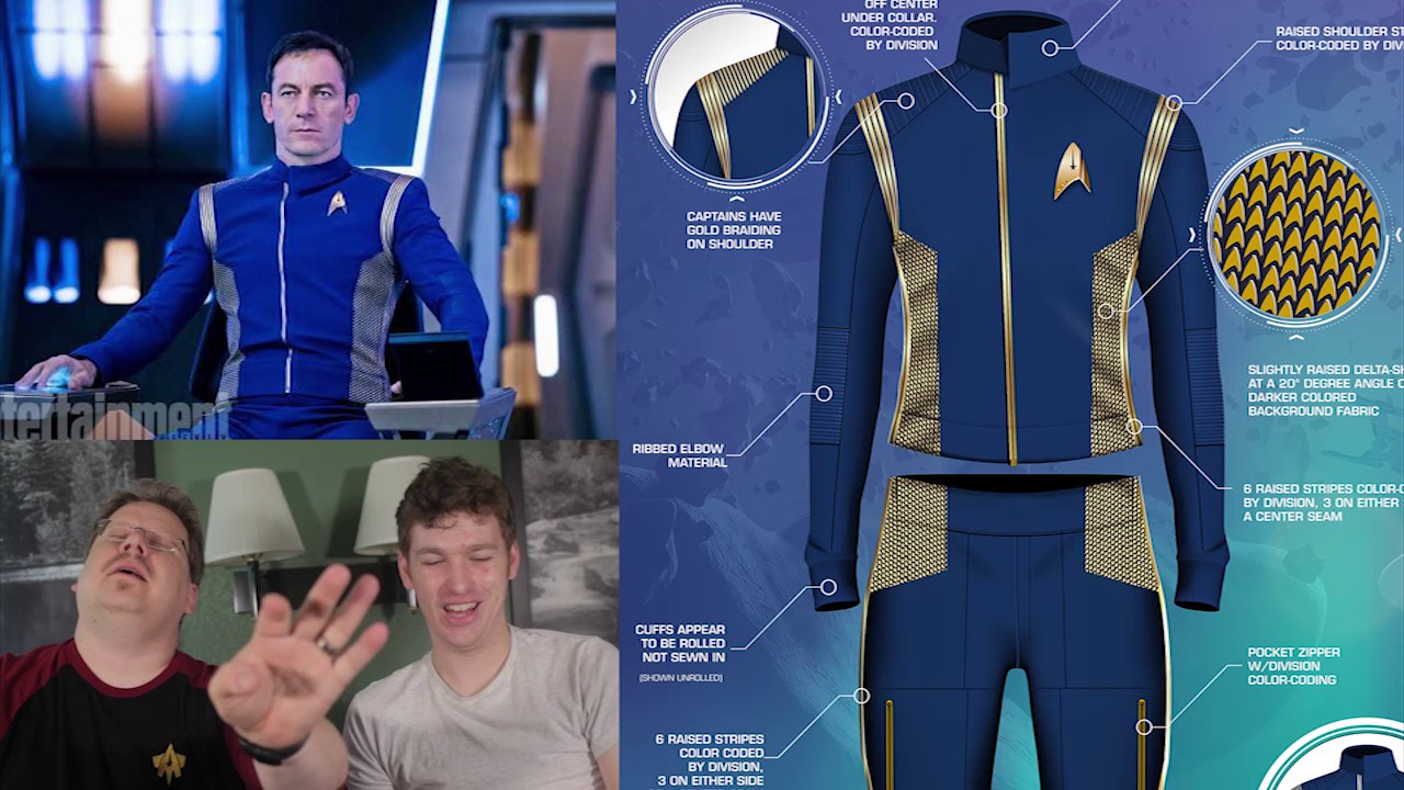 Discovery Costumes Detailed Analysis (Trekyards Discussion) - YouTube