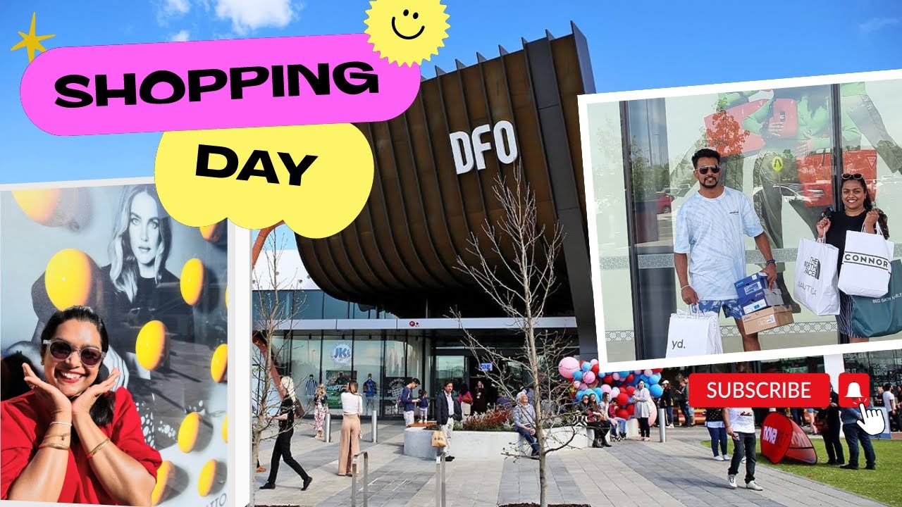 Shopping Vlog | DFO Perth Western Australia | සිංහල vlog | Shopping Day ...