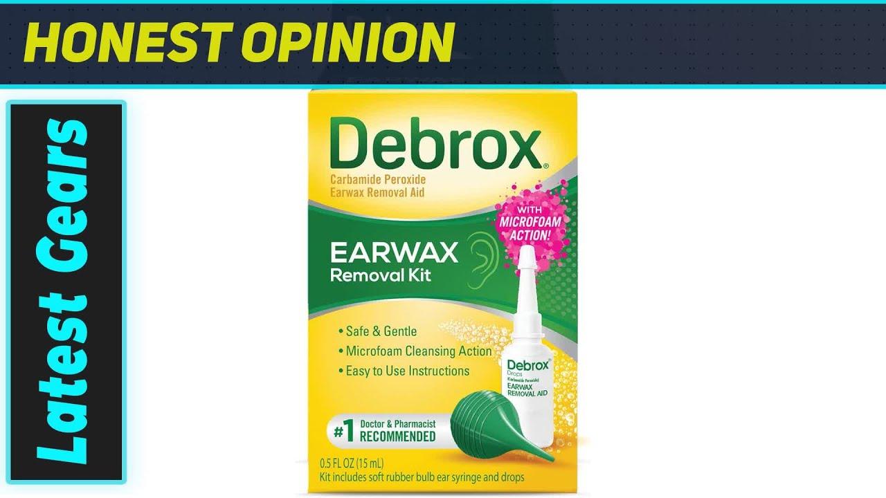 Debrox Ear Wax Removal Kit: The BEST Way to Clean Your Ears? - YouTube