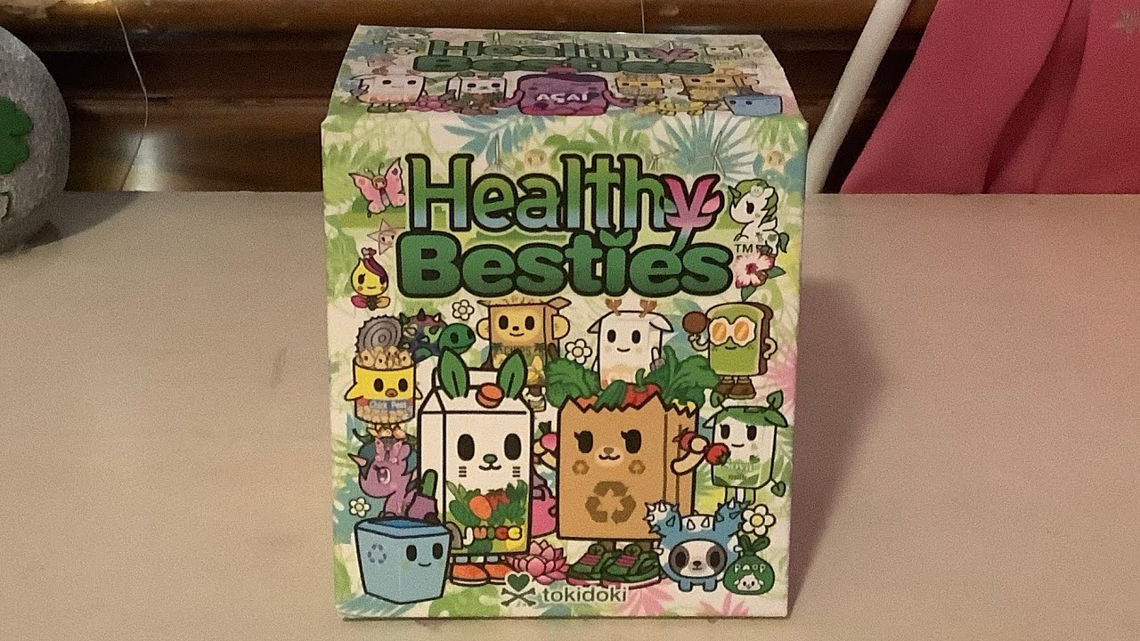 Tokidoki Healthy Besties Blind Box Unboxing - YouTube