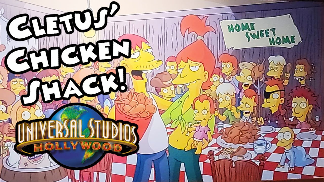 Dining At Cletus Chicken Shack Universal Studios Hollywood 2021 Food ...