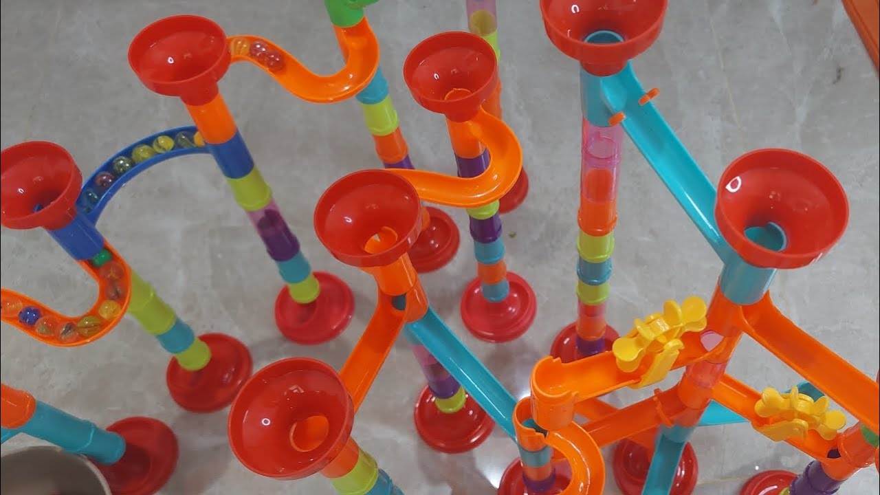 Marble Run Amazing colorful satisfying - YouTube