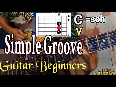 Simple Groove Tutorial for Guitar Beginners 🎸 - YouTube