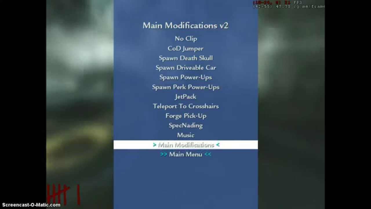 Call of duty world at war mod menu infection lobby 2014 - YouTube