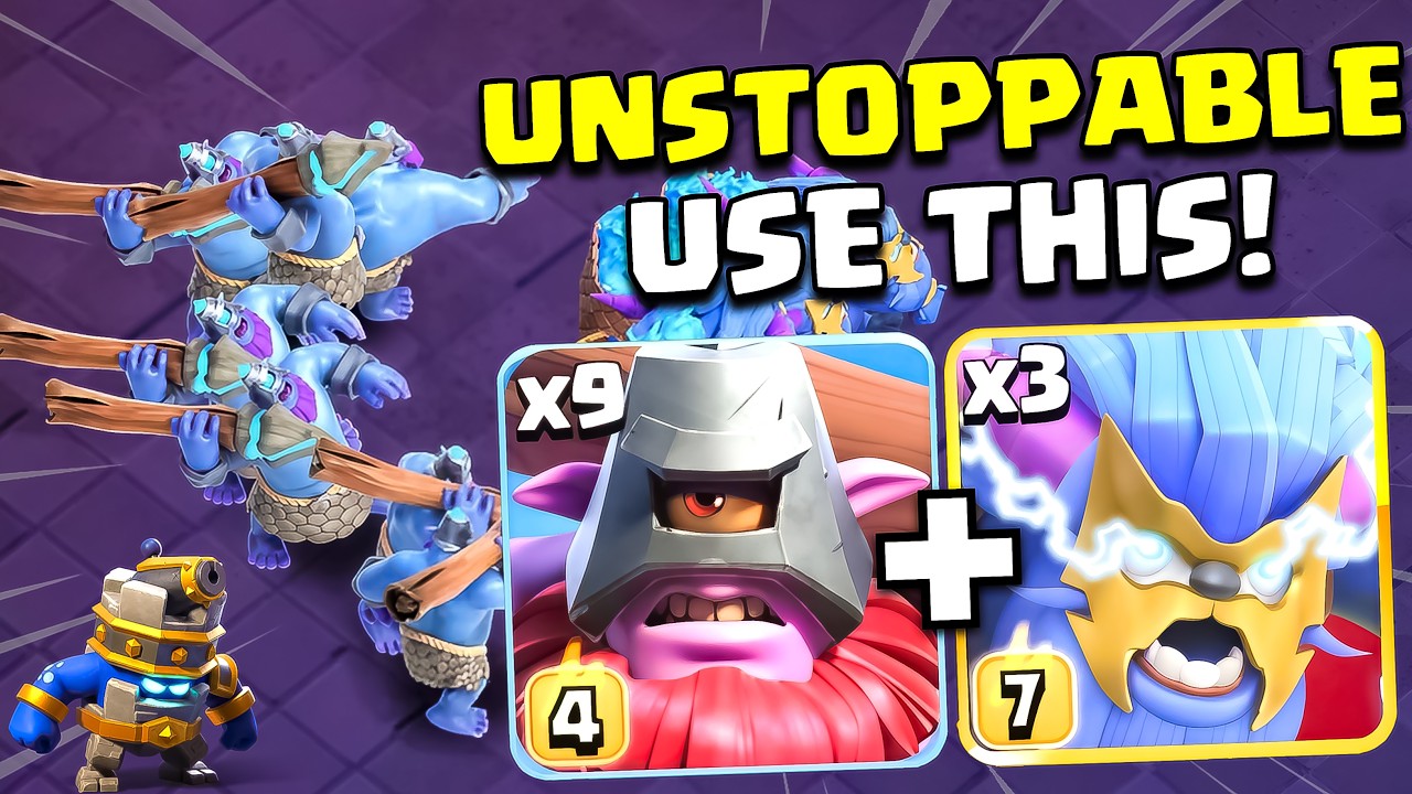 Thrower + Super Yeti are UNSTOPPABLE! TH18 Attack Strategy Clash of ...