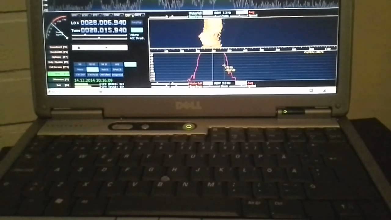 FT-920+HDSDR+OMNIRIG 10m cw - YouTube