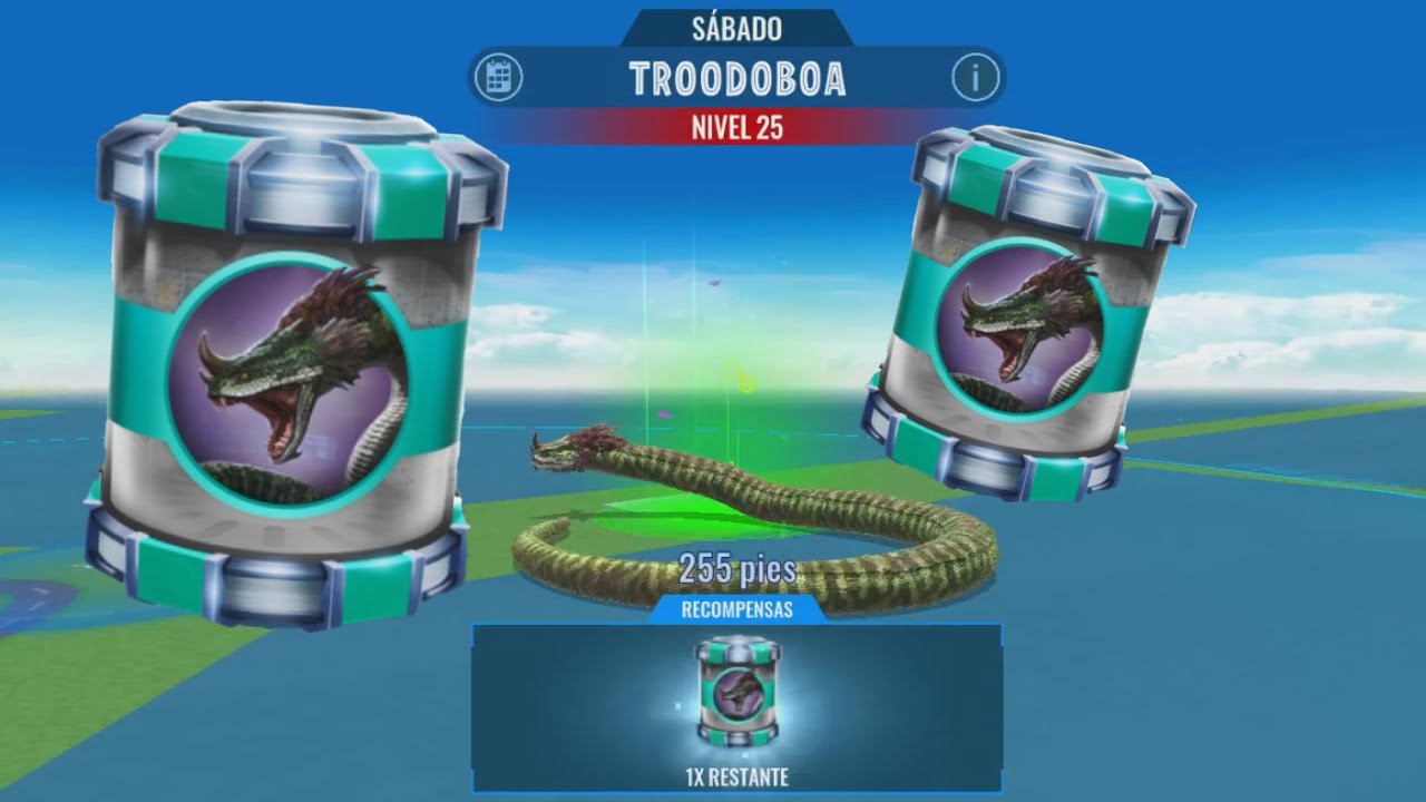 JURASSIC WORLD ALIVE | JEFE TROODOBOA - YouTube