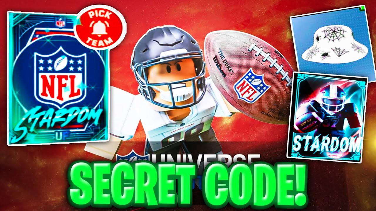 NFL Universe Football NEW ADMIN Codes! *SECRET* - YouTube
